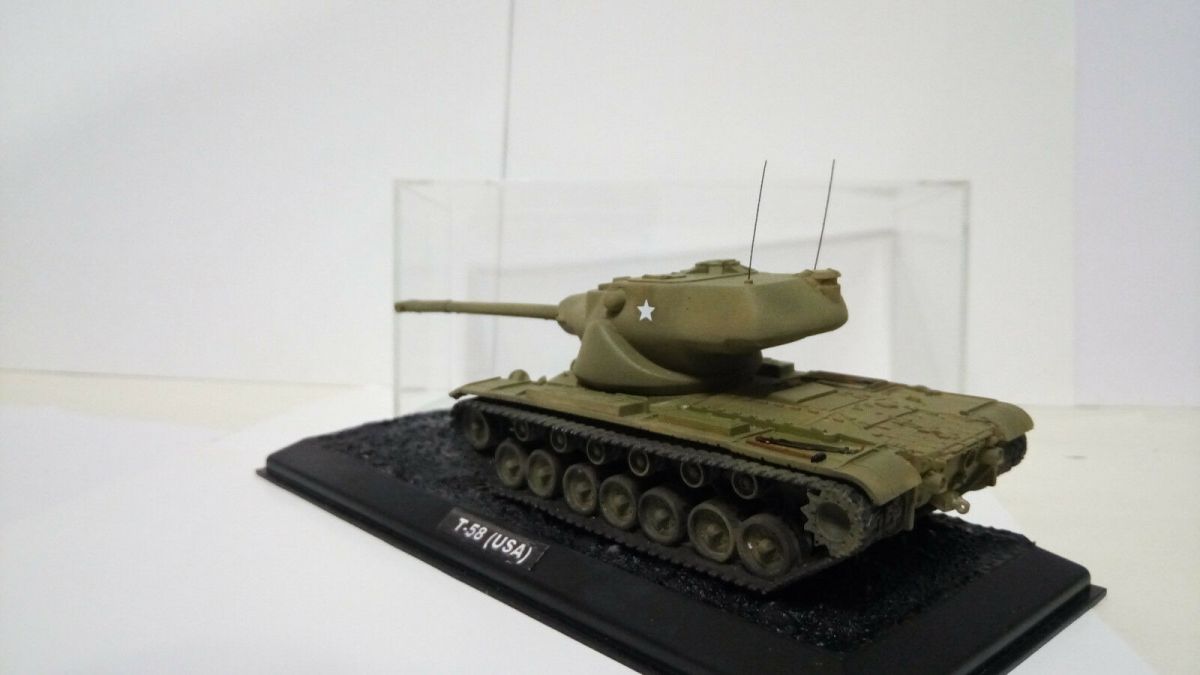 Тяжёлый танк T-58 USA в масштабе 1/72