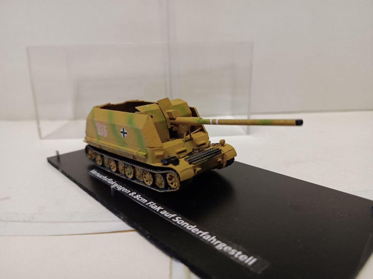 Versuchsflakwagen 88 mm Flak auf Sonderfahrgestell в масштабе 1/72